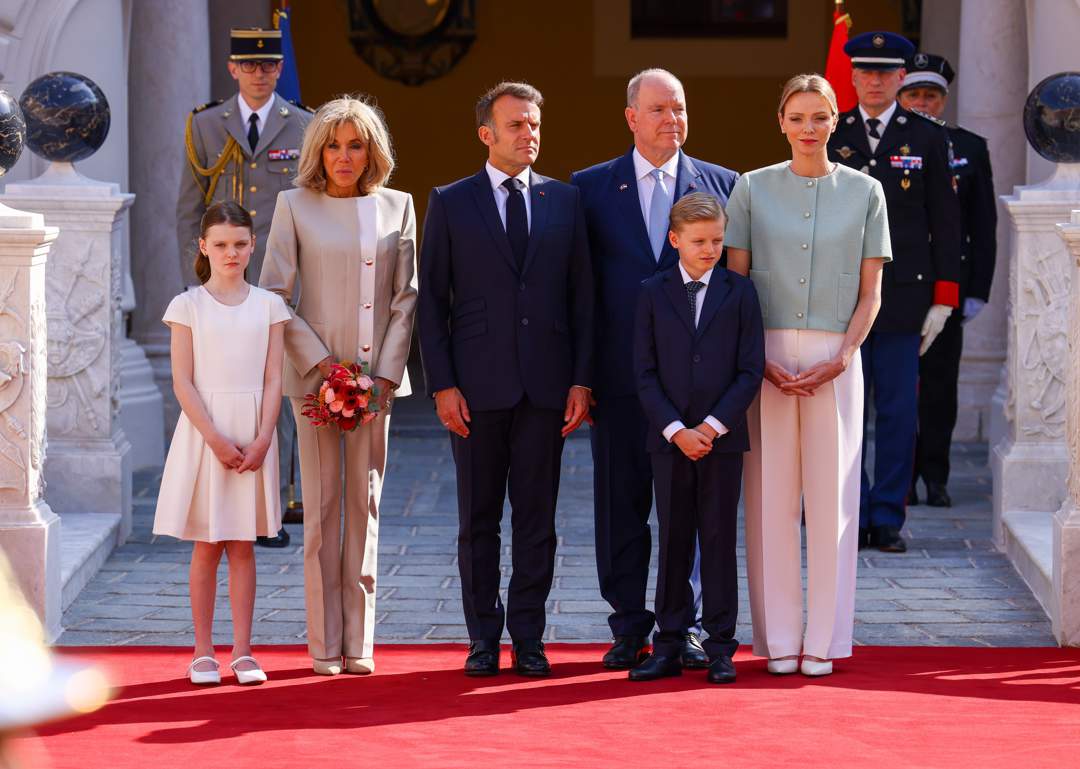 SEE | Macrons in Monaco: Presidential couple visits Princess Charlene ...