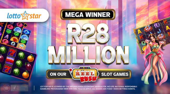 LottoStar Slot player wins a life-changing R28 million in one spin ...
