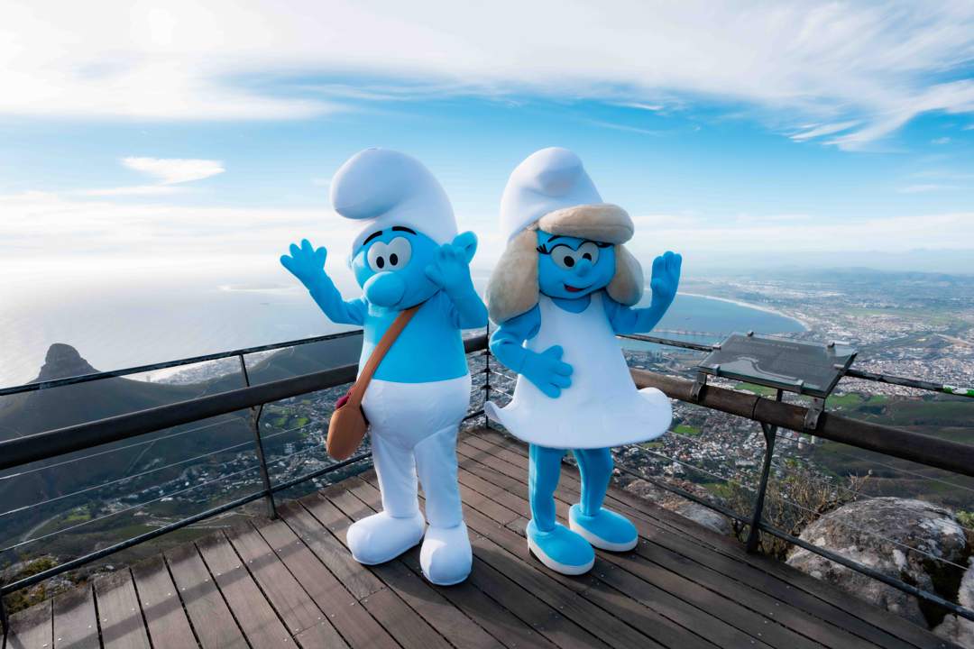 SEE | Smurfing across SA: Smurfette and No Name’s epic tour before new ...