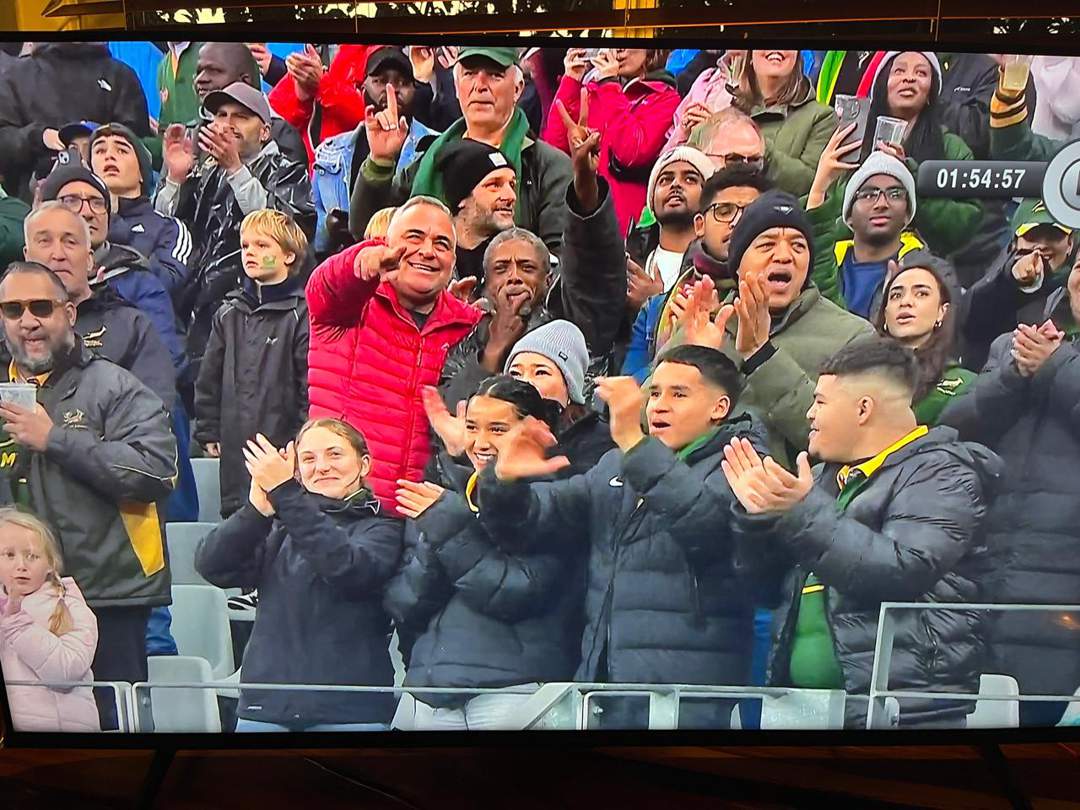 This man gave his spare Boks game ticket to a homeless superfan. They ...