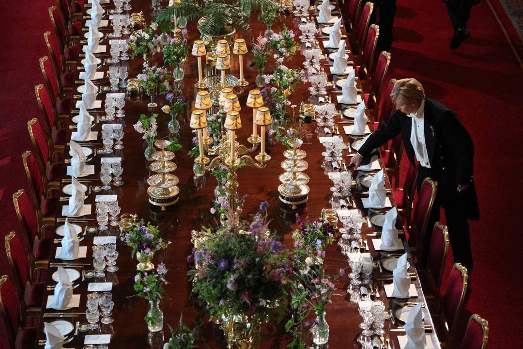 SEE | French finesse meets British pageantry: King Charles hosts Macron ...