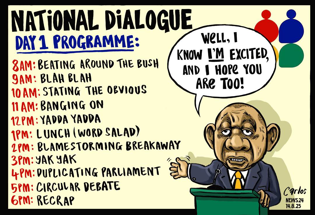 FRIDAY BRIEFING | The great talkathon: Could SA’s National Dialogue ...