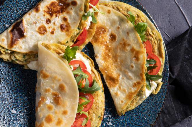 Curried omelette tortilla pockets | News24