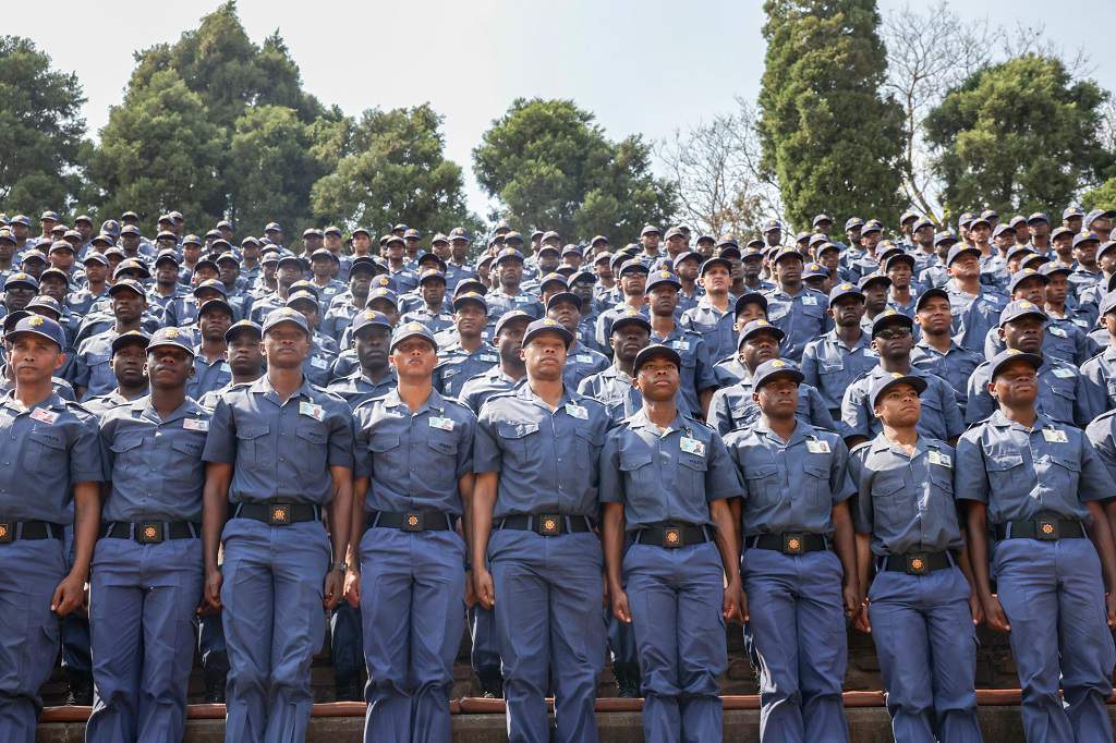 SAPS officer, 26, with less than a year on the force honoured among 27 ...