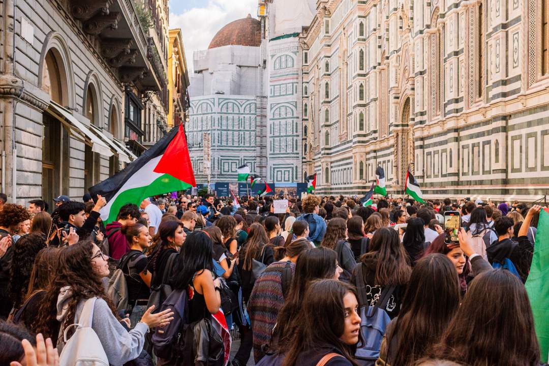 Thousands in Italy ‘angry and unhappy’ over Israel interception of Gaza ...