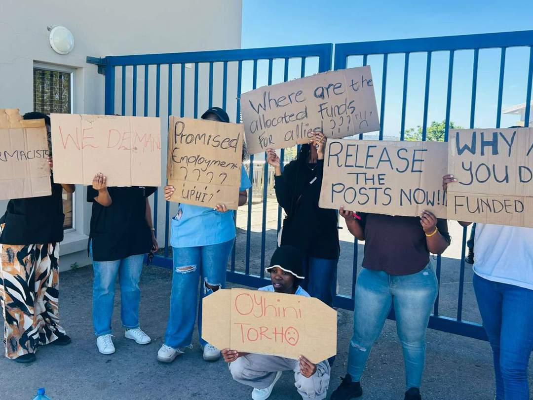 ‘Disappointed’ Eastern Cape health workers protest after dept reneges ...