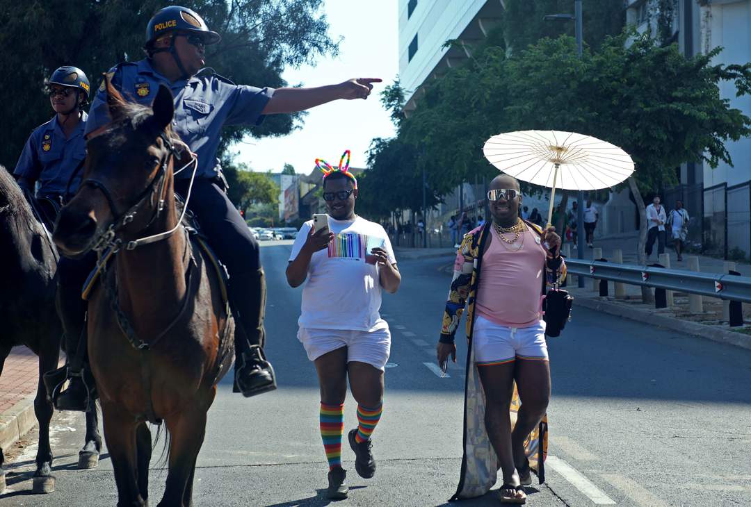 WATCH | Hundreds take to Sandton streets to celebrate 35 years of ...