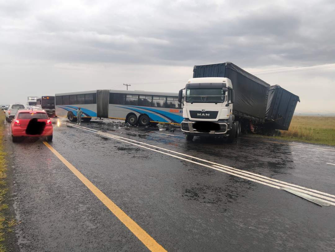 10 people killed in multi-vehicle crash on N8 highway as wet weather ...