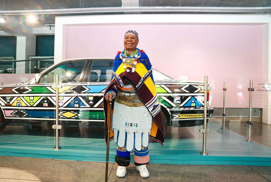 BMW celebrates 50 years of art cars as Esther Mahlangu shines at 90 ...