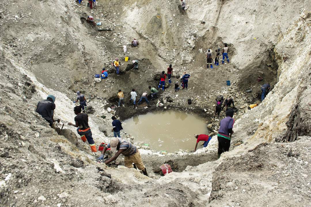 Chrome rush leaves Bapong township in ruins as desperate residents dig ...