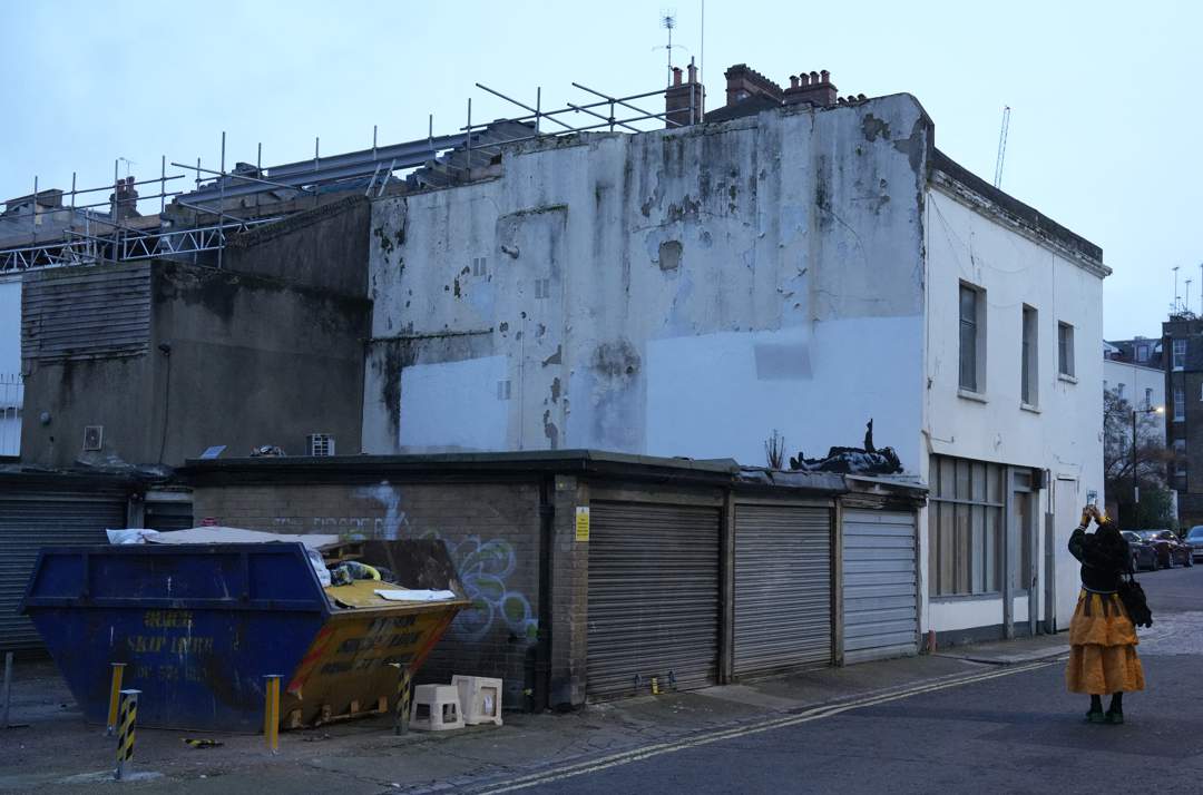 UK’s street artist Banksy unveils latest mural in London | News24
