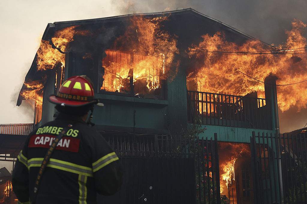 Chile wildfires rage for third day, entire towns wiped out | News24