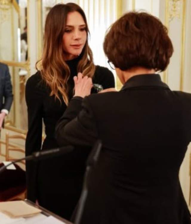 Beckhams put on united front as Posh receives French knighthood | News24