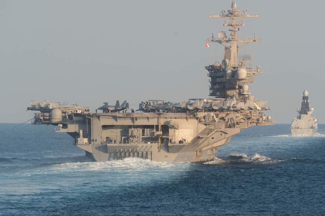 US shoots down Iran drone ‘in self-defence’ as it approaches aircraft ...