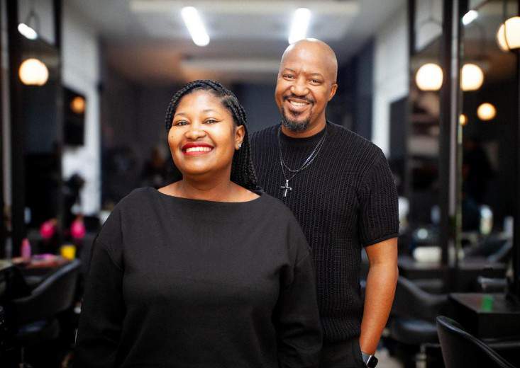 Sonnyboy and Refilwe Magano happily mix business with pleasure | News24