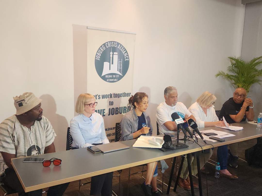 Promises vs reality: Civil society pressures govt on Joburg water ...
