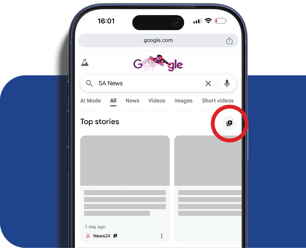Take control of your search: How to make News24 your preferred source ...