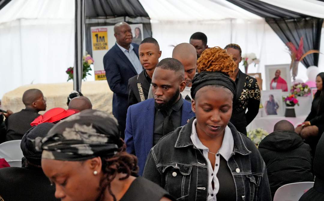 IN PICTURES: Her light dimmed too soon | Tearful farewell as ...