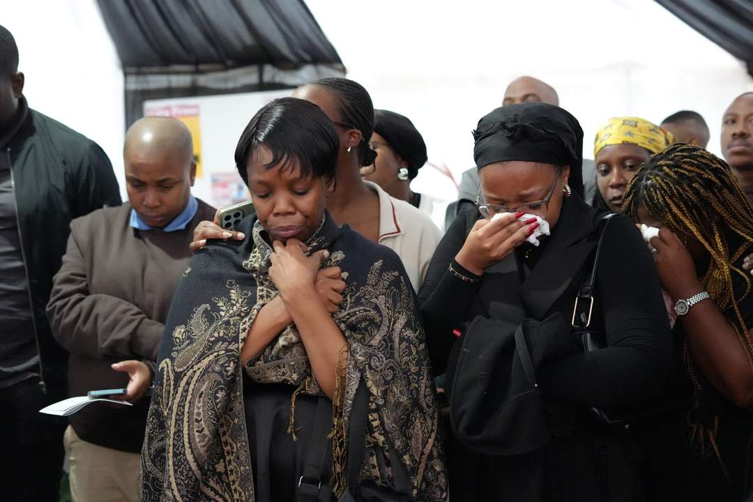 IN PICTURES: Her light dimmed too soon | Tearful farewell as ...