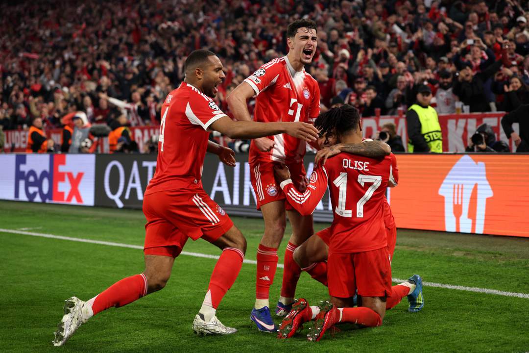 Arsenal scrape their way to Champions League semis, Bayern edge Real ...