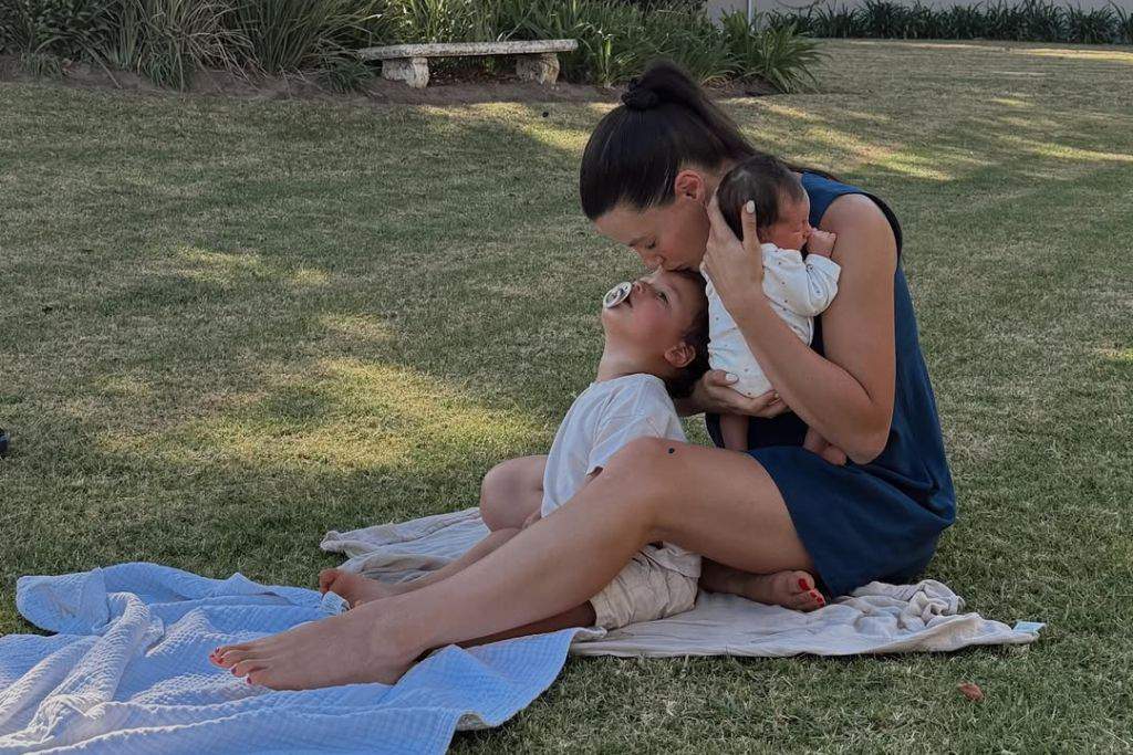 Handré and Marise Pollard mark daughter Isabella’s half-year with ...