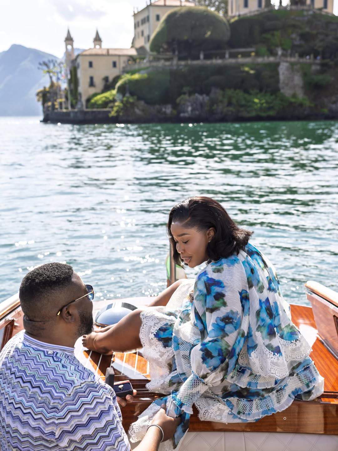 SEE | Sithelo Shozi shows off diamond ring after James Magura’s Lake ...