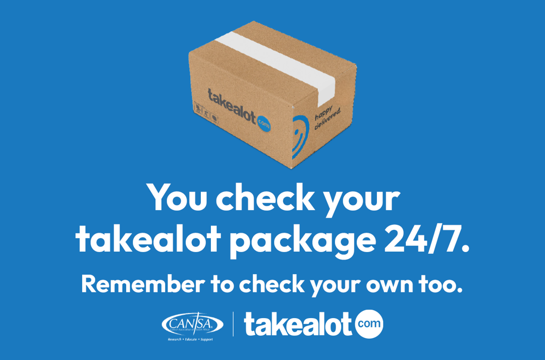 A Takealot box with a life-saving message | News24
