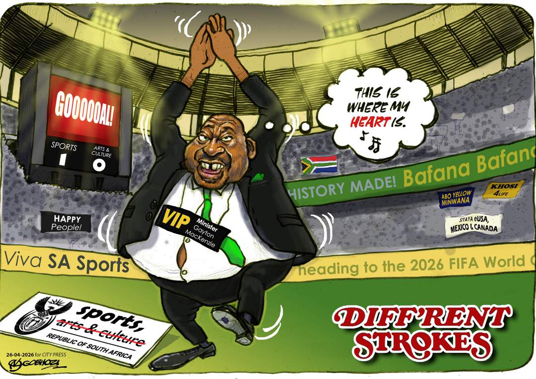 CARTOON | McKenzie’s different strokes | News24