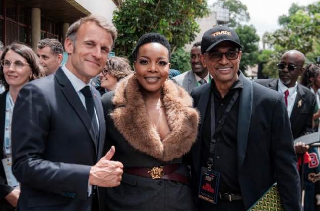 Nomcebo Zikode reflects on magical stage moment with French president ...