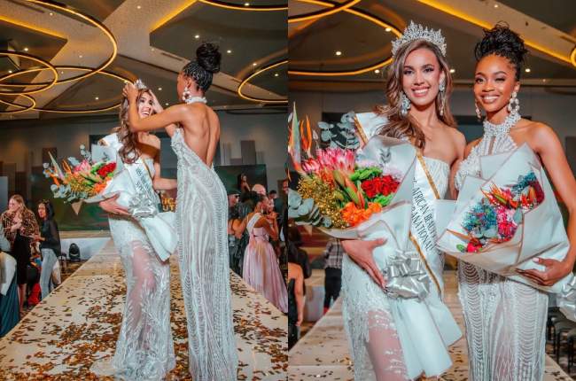 Lebohang Raputsoe passes Miss Supranational SA Crown to Shannon Benting ...