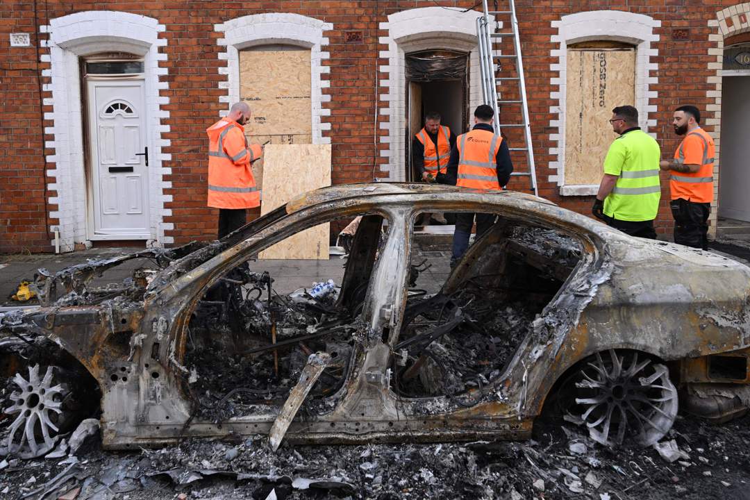 Belfast knife attack victim’s family appeals for calm after violence ...