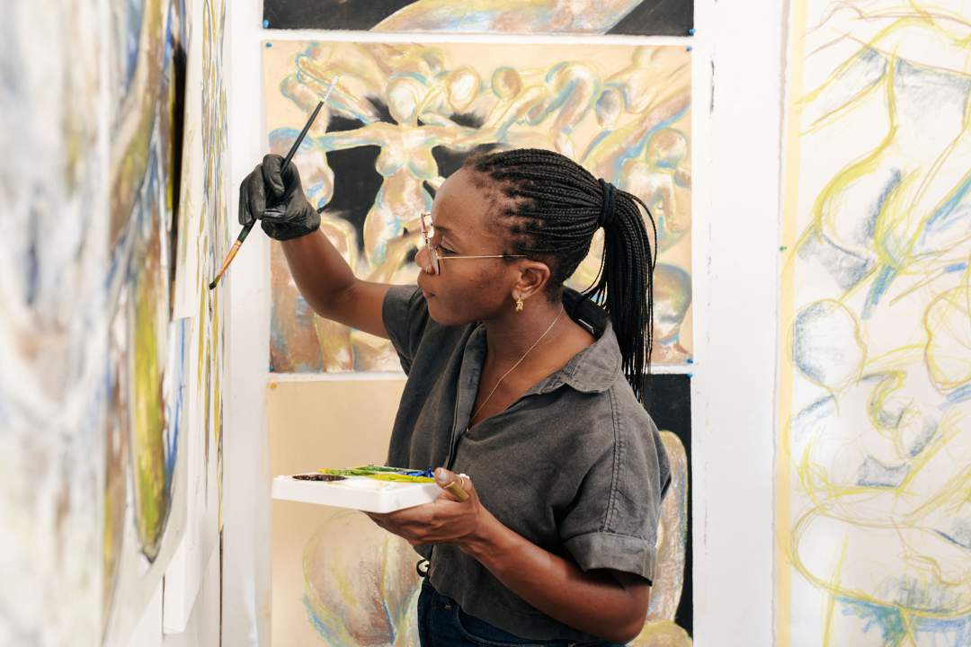 Gabonese artist Naïla Opiangah’s quest to redefine black representation ...